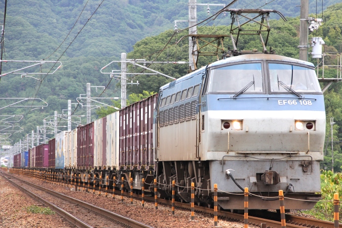 EF66－108(吹) - 特集：狭軌鉄道世界最大の定格出力を誇った「EF66形」Ⅱ('02.04～）